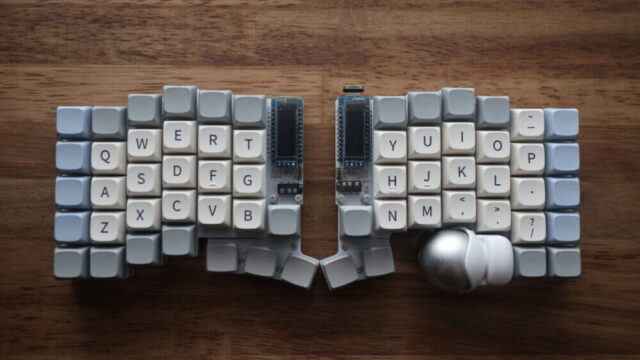 Keyball61はキーボード＋マウスの完全片手デバイスになり得るか | モガクのデスク