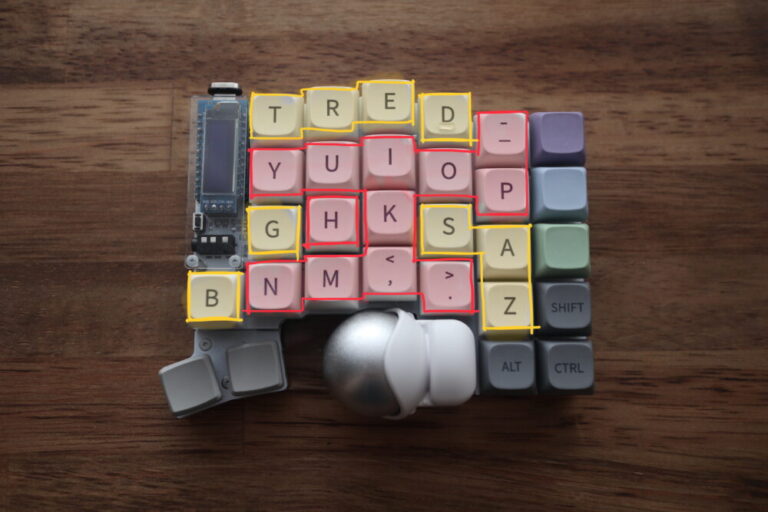 Keyball61はキーボード＋マウスの完全片手デバイスになり得るか | モガクのデスク